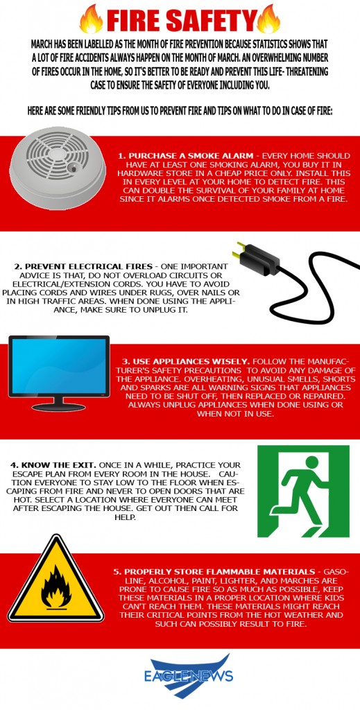 INFOGRAPHICS: Fire Safety Tips