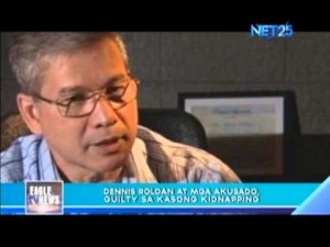 Pasig RTC declares Dennis Roldan guilty of kidnapping - Eagle News