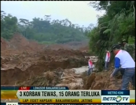 Indonesia landslide kills 7, leaves 108 persons missing