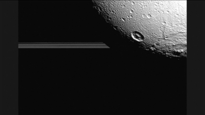 NASA releases images of Saturn's moon