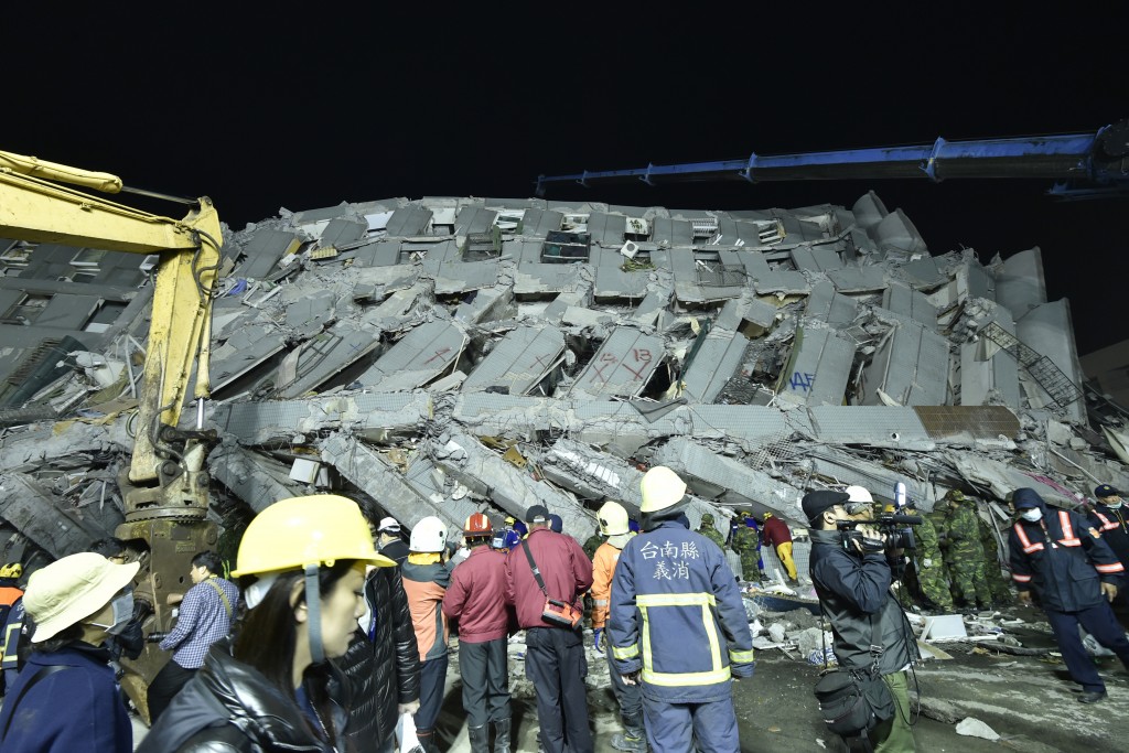 More than 100 dead in collapsed Taiwan building: rescue agency