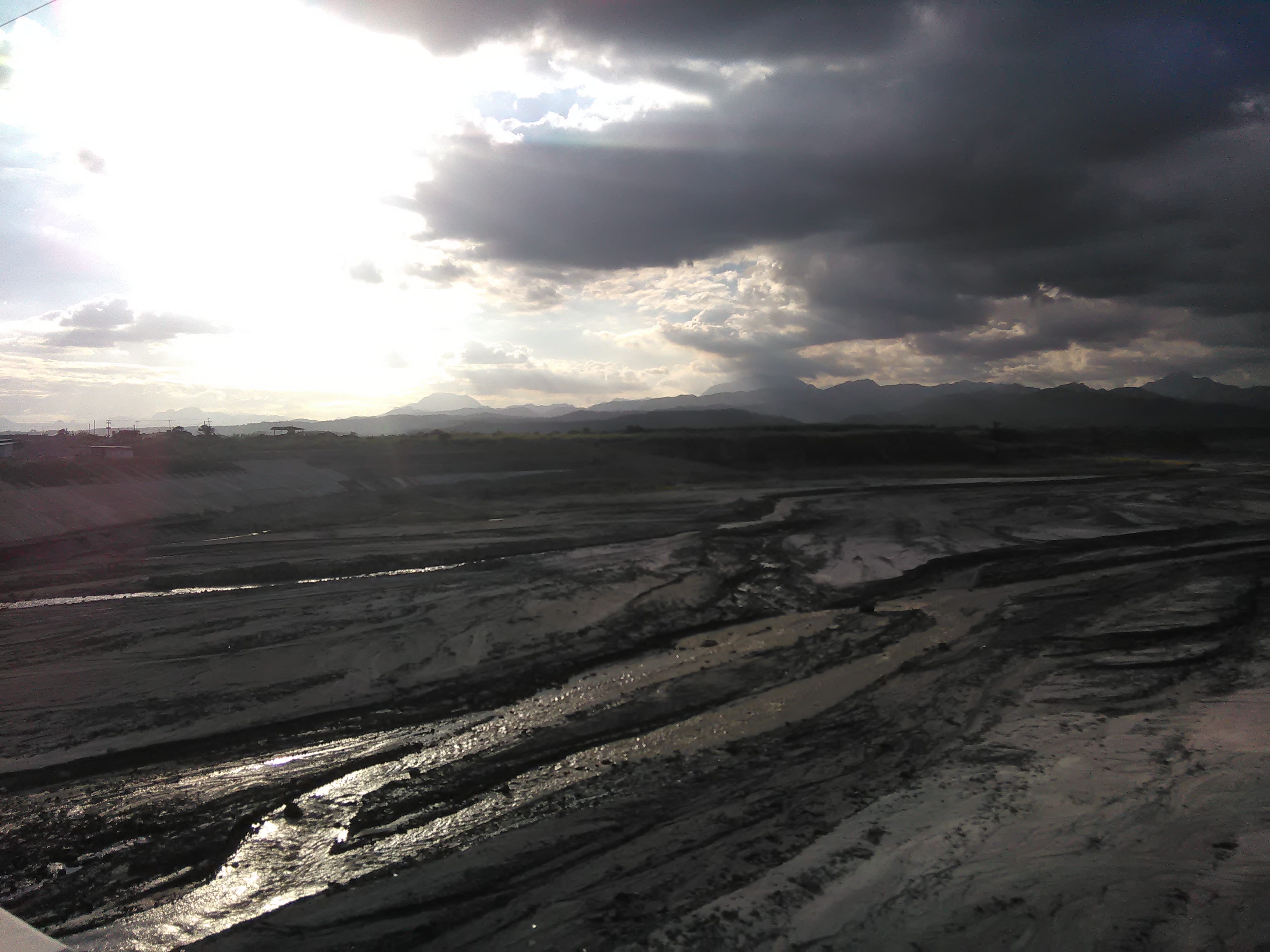View from Porac bridge at sunset by Resty Carlos - Eagle News