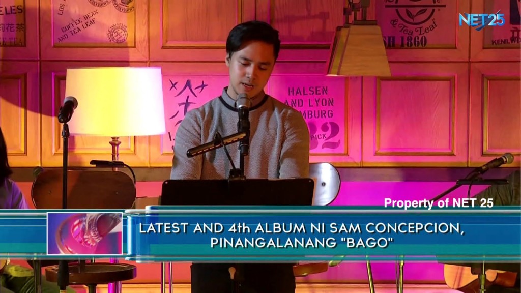Latest and 4th album ni Sam Concepcion pinamagatang “Bago” - Eagle News