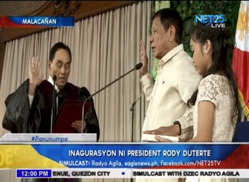 12 noon oath-taking - Eagle News