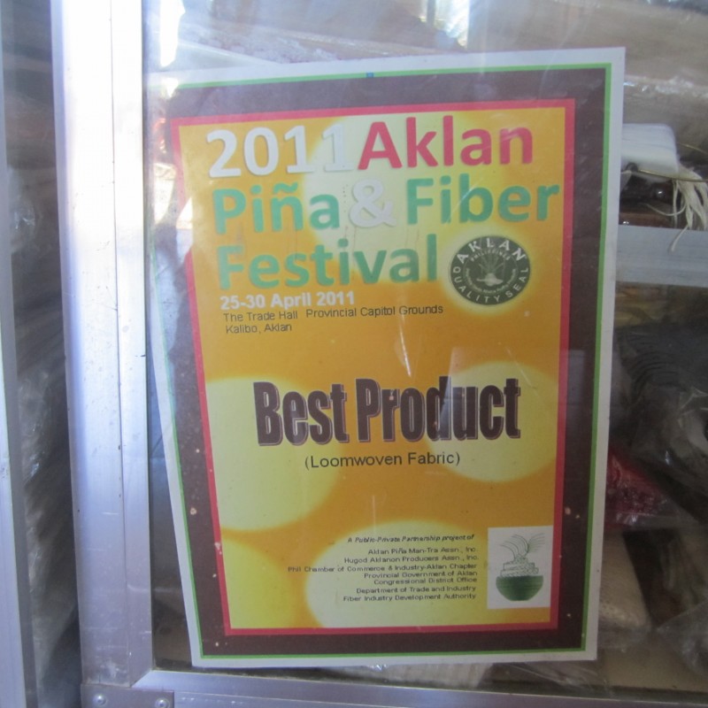 Aklan, Piña Fiber Capital of the Philippines