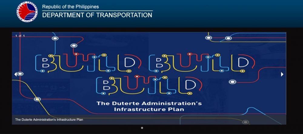 "Golden age of infrastructure: 64 big-time projects eyed by Duterte gov't