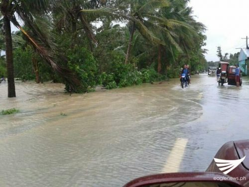 Ilang Barangay sa Gubat, Sorsogon nakaranas ng pagbaha dahil sa Bagyong Auring