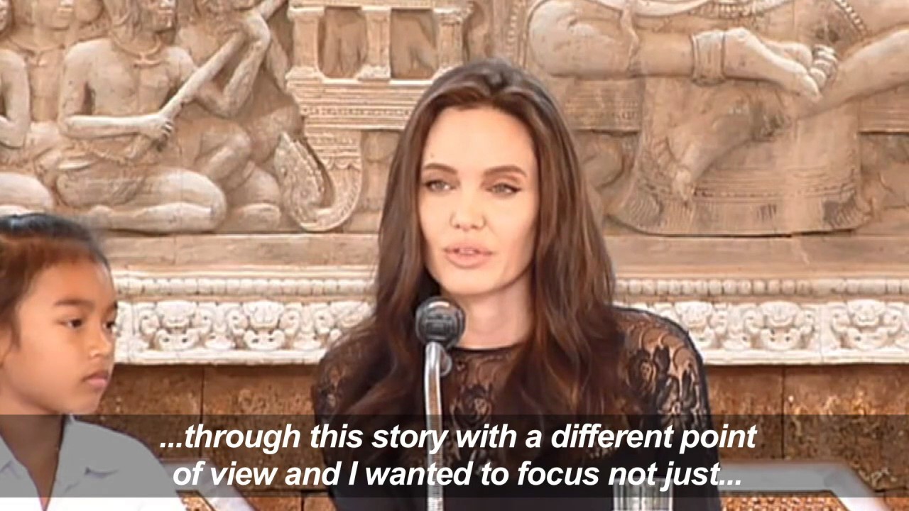 Jolie unveils Khmer Rouge film in 'second home' Cambodia