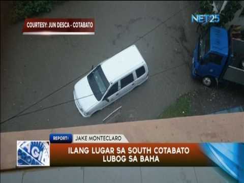 Ilang lugar sa South Cotabato, lubog sa baha