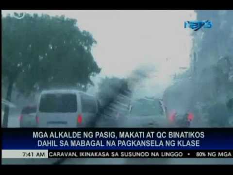 Mga alkalde ng Pasig, Makati at Quezon City binatikos dahil sa mabagal ...