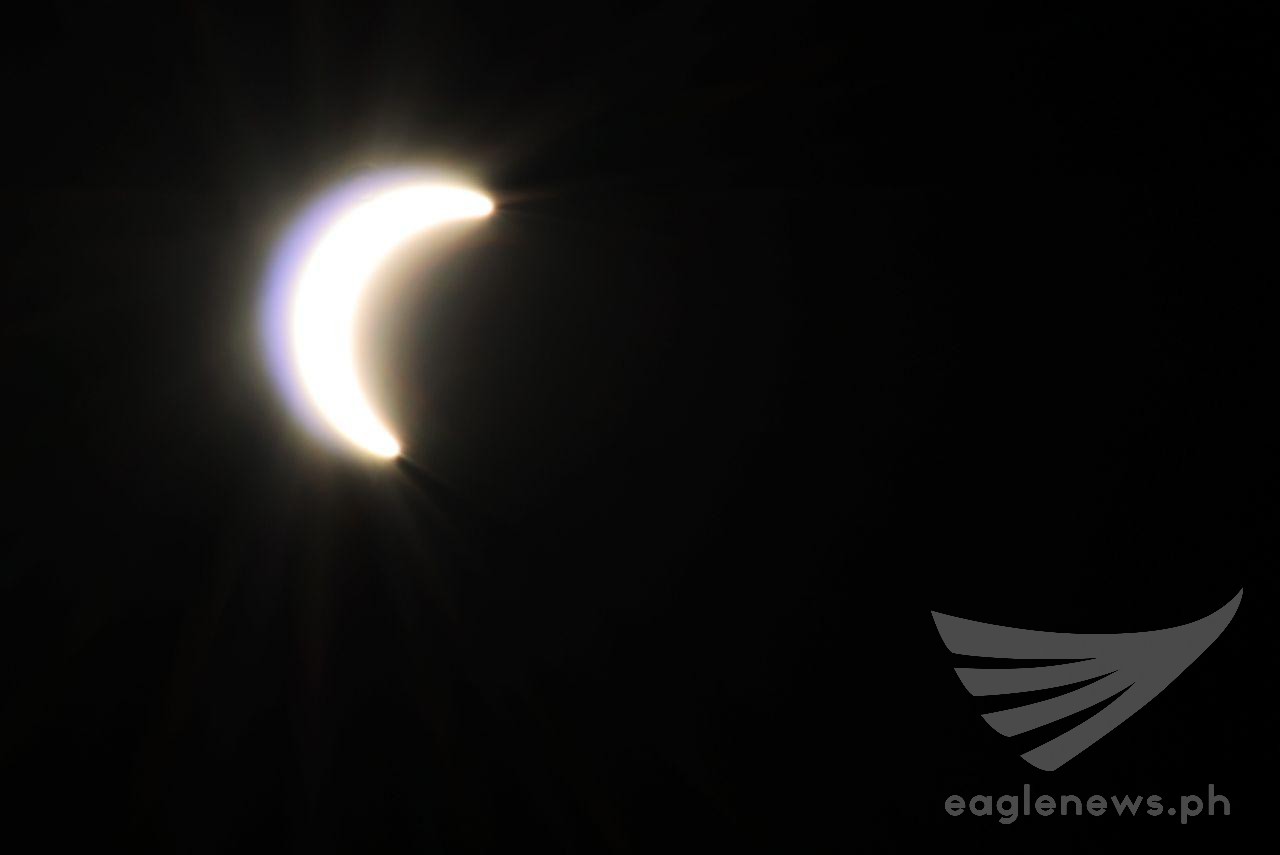 News in photos: Mesmerizing total solar eclipse