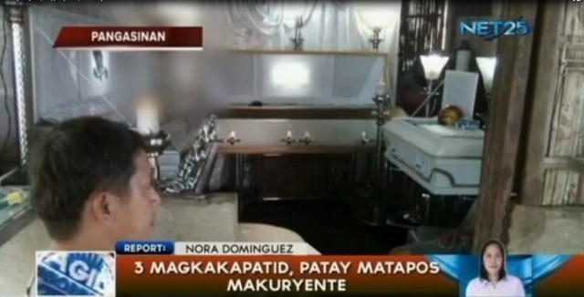 Tatlong magkakapatid, patay matapos makuryente