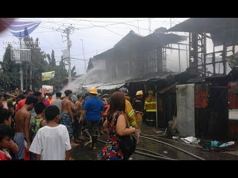 8 bahay natupok sa sunog sa Cebu - Eagle News