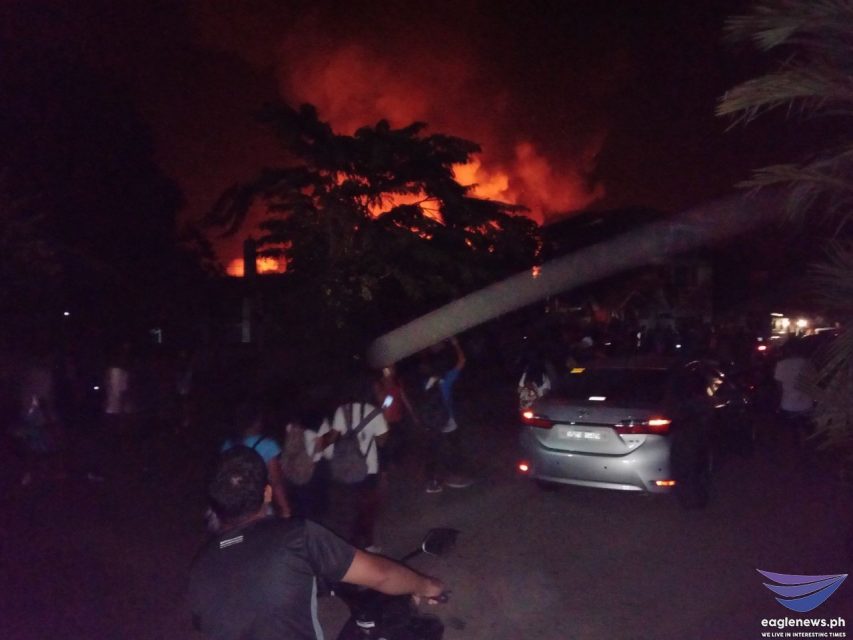 Sunog sumiklab sa Tandag City, Surigao del Sur; pinsala ng sunog ...