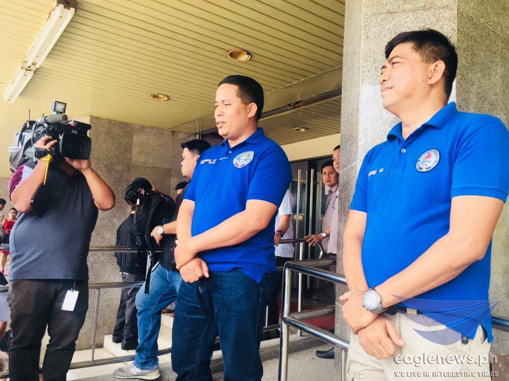 News in photos: PNP-CIDG members enter Senate building