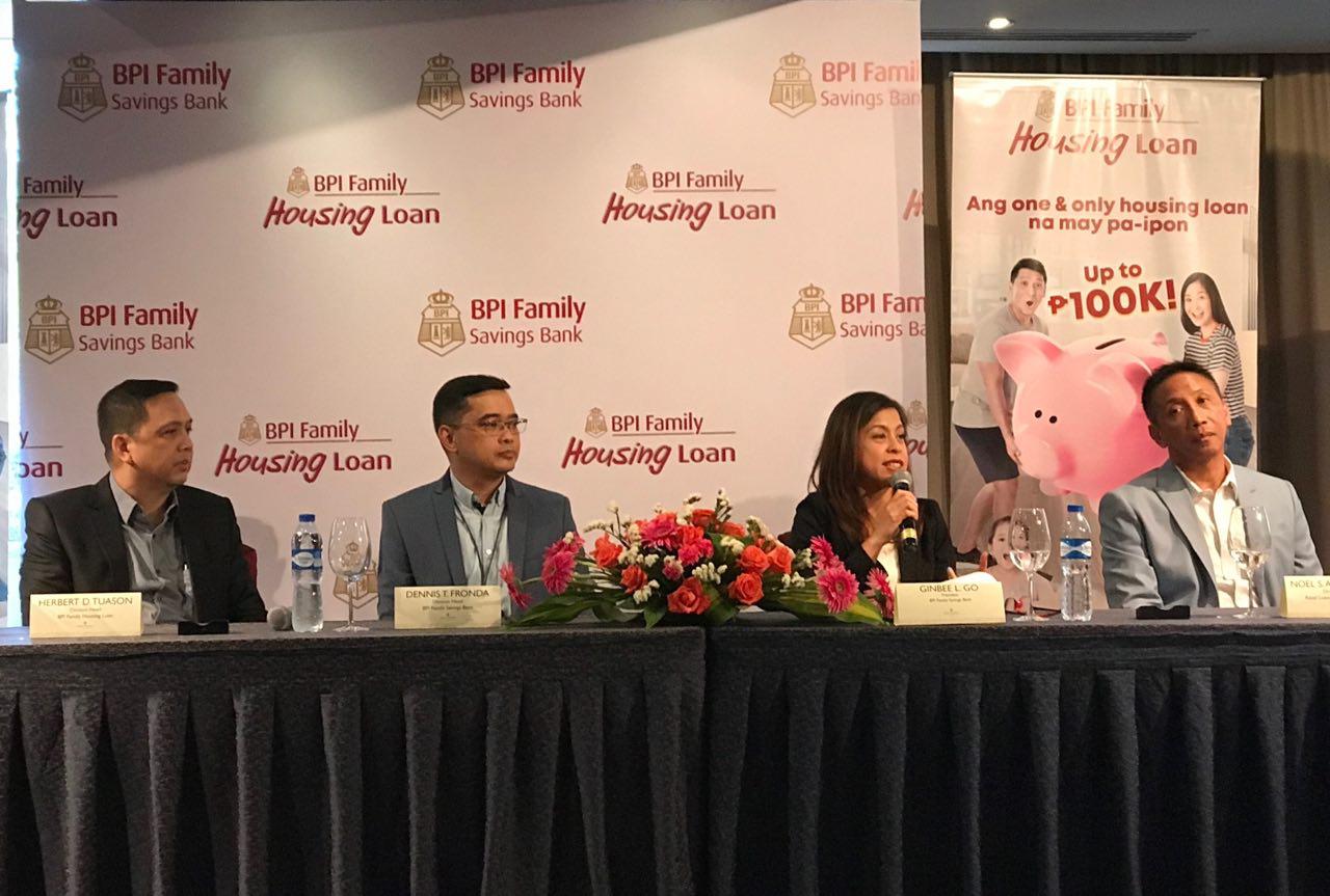 BPI Family Savings Bank launches first and only housing loan in the ...