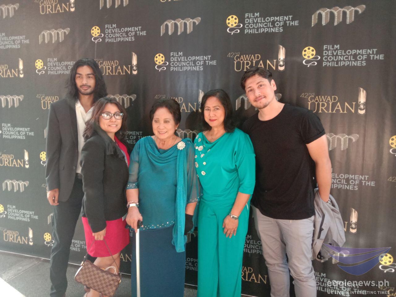 42nd Gawad Urian awards "Best Actor" to Eddie Garcia, honors Gloria ...