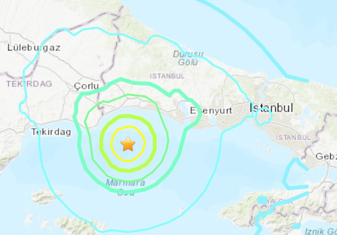 Istanbul Turkey USGS photo grab - Eagle News