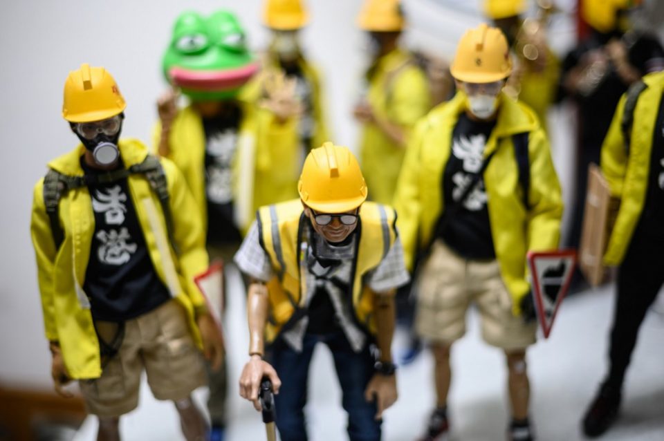 Toy Story: Hong Kong protest models become major hit