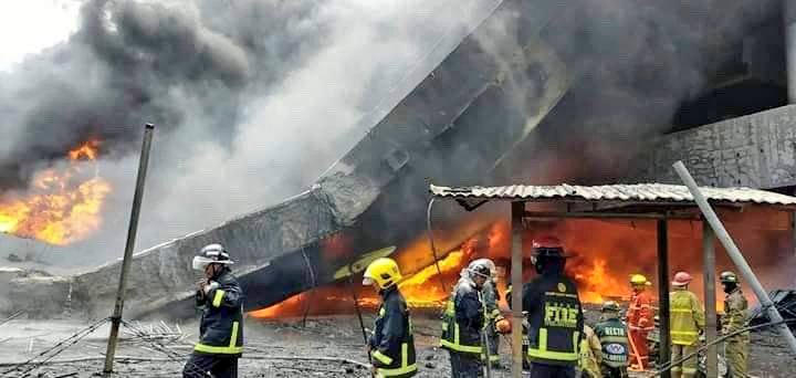 Fire hits Pandacan, Manila