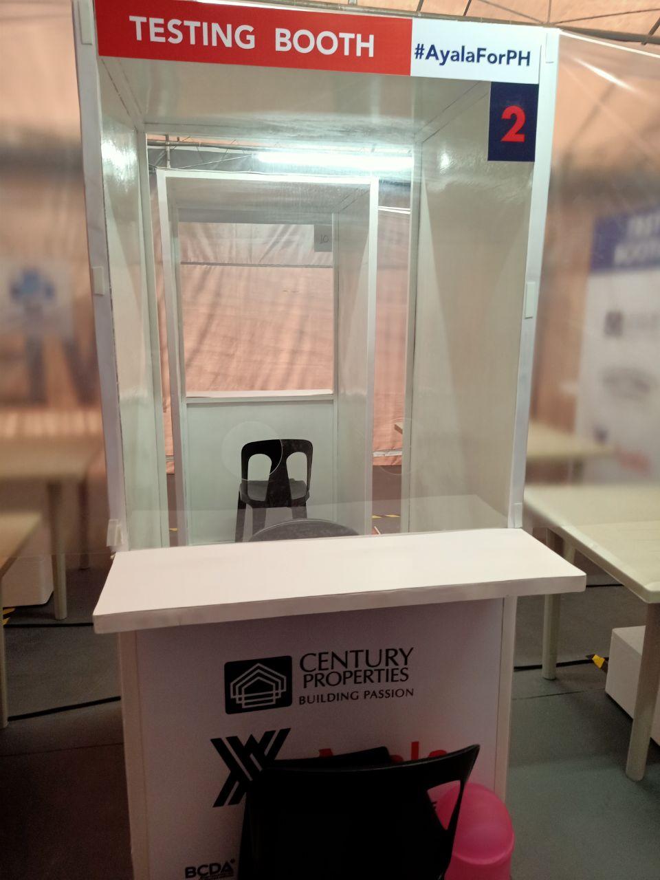 testing booth 1 PHL SPorts Stadium - Eagle News