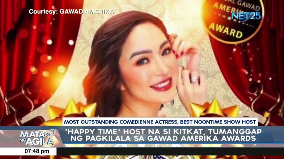 NET25 “Happy Time” host Kitkat wins “Best Noontime Show Host”, “Most ...