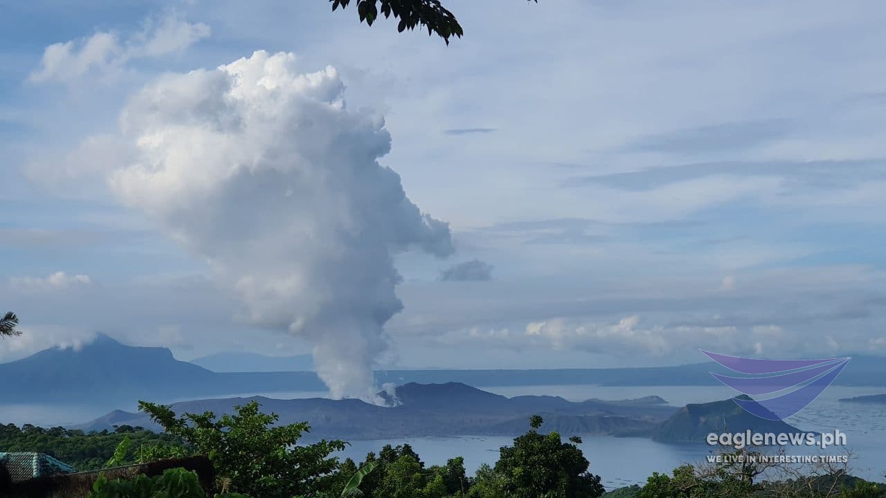 New record of highest level of sulfur dioxide emissions recorded in Taal volcano at over 22K tons