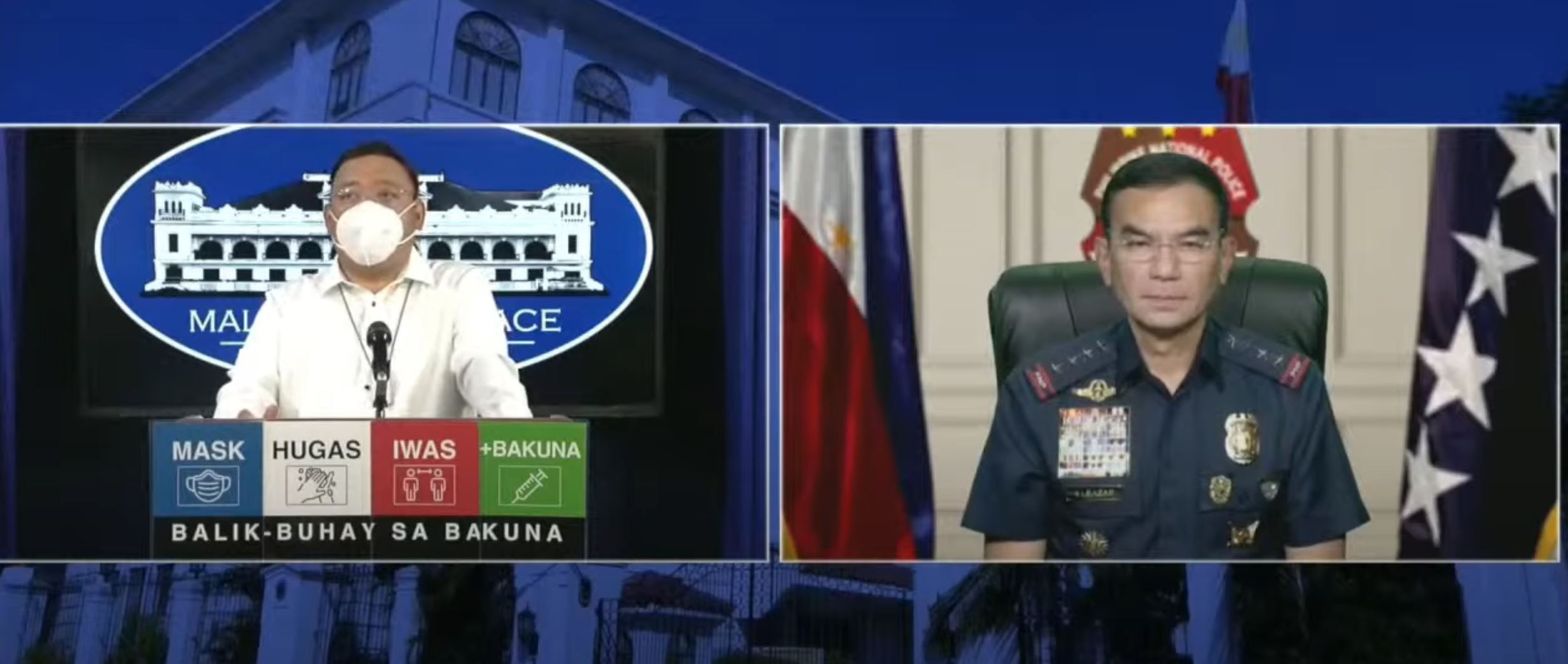 Roque and PNP chief - Eagle News