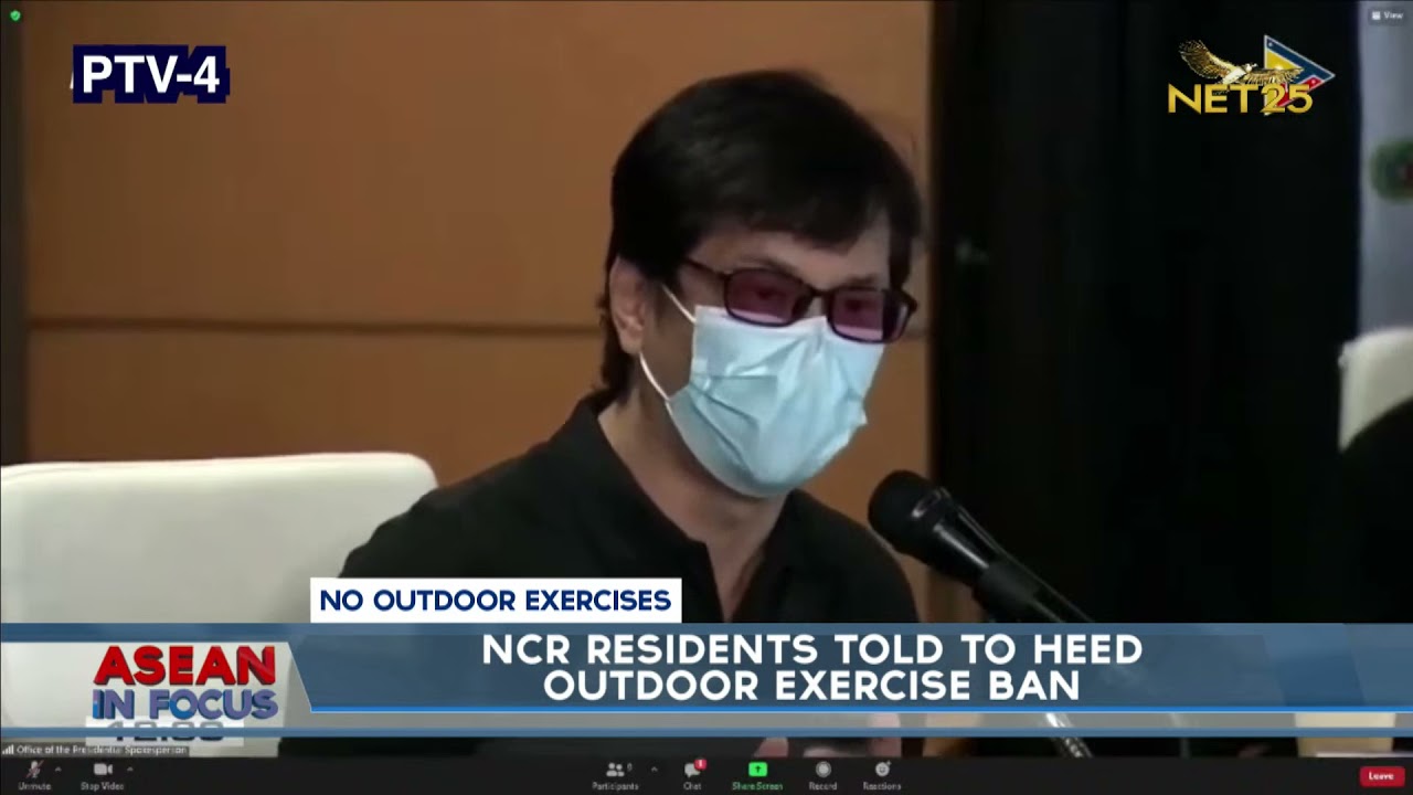 PNP to strictly implement ban on outdoor exercises in Metro Manila ...