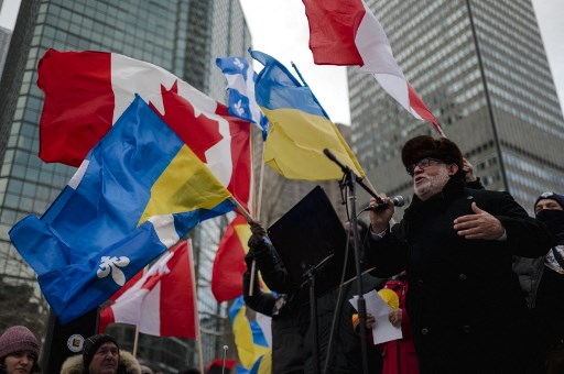 CANADA-RUSSIA-UKRAINE-CONFLICT-RALLY - Eagle News