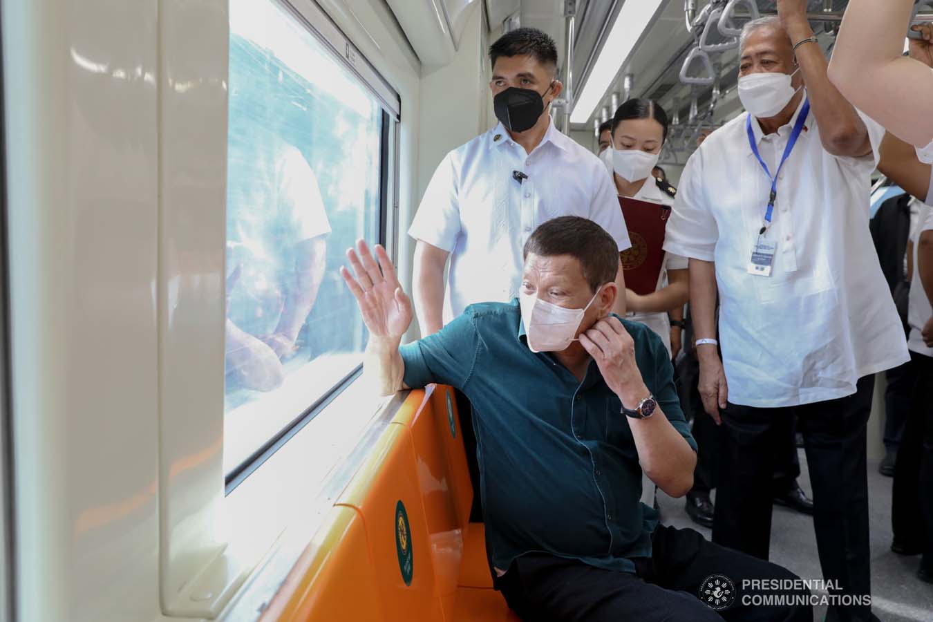 Pres. Duterte opens Lucena-San Pablo commuter line which is part of PNR ...