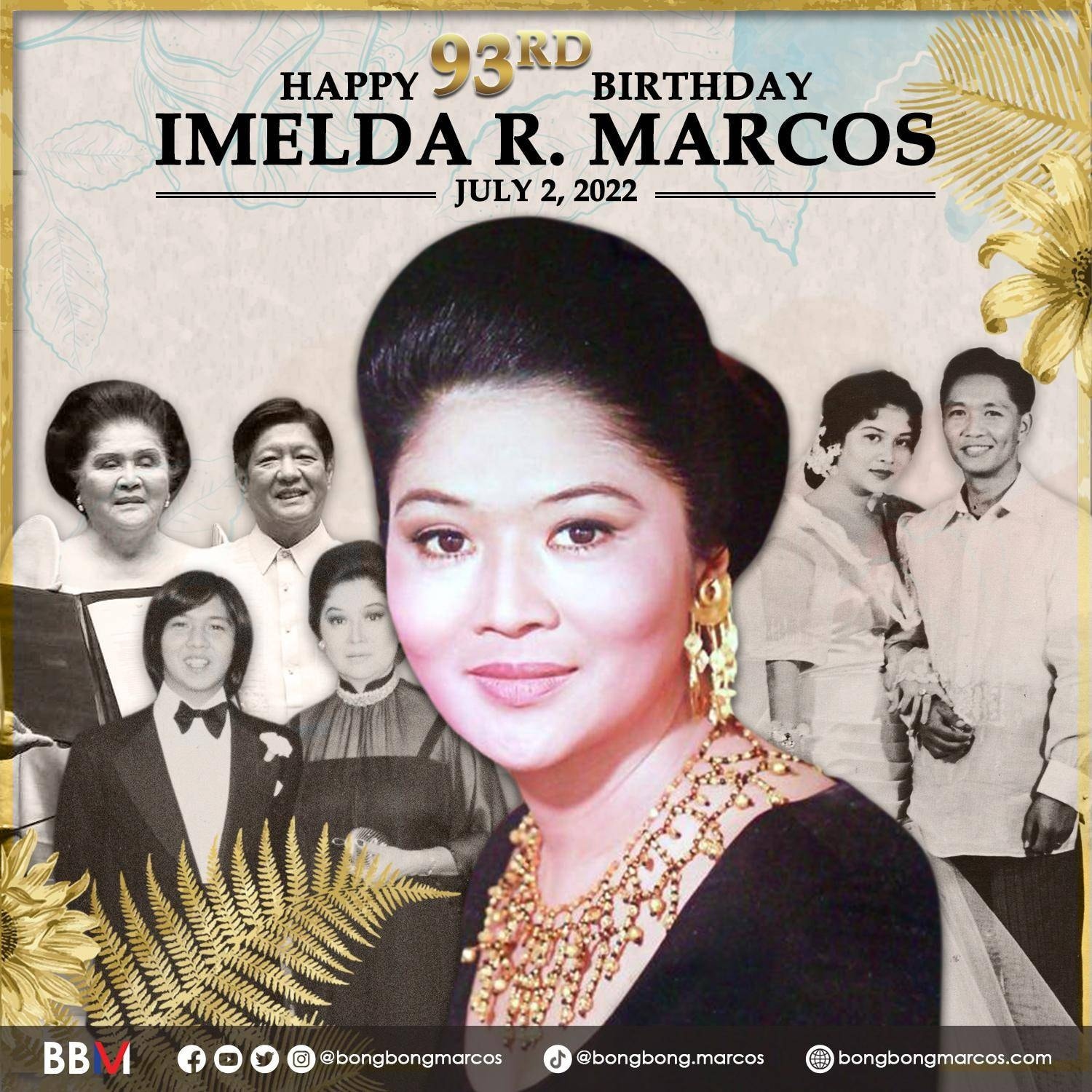 PBBM wishes his mother, former First Lady Imelda Marcos, more health ...