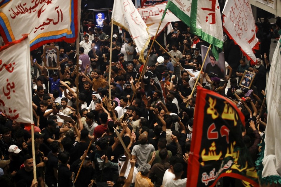 Iraq's Sadr demands new polls as political crisis escalates