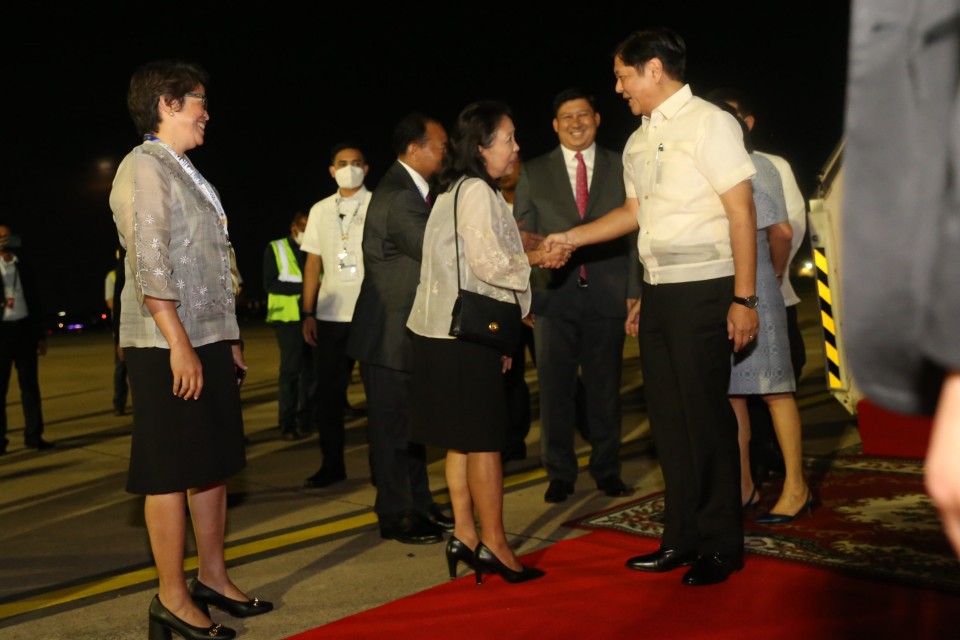 President Marcos Jr. Arrives in Cambodia for the ASEAN summit
