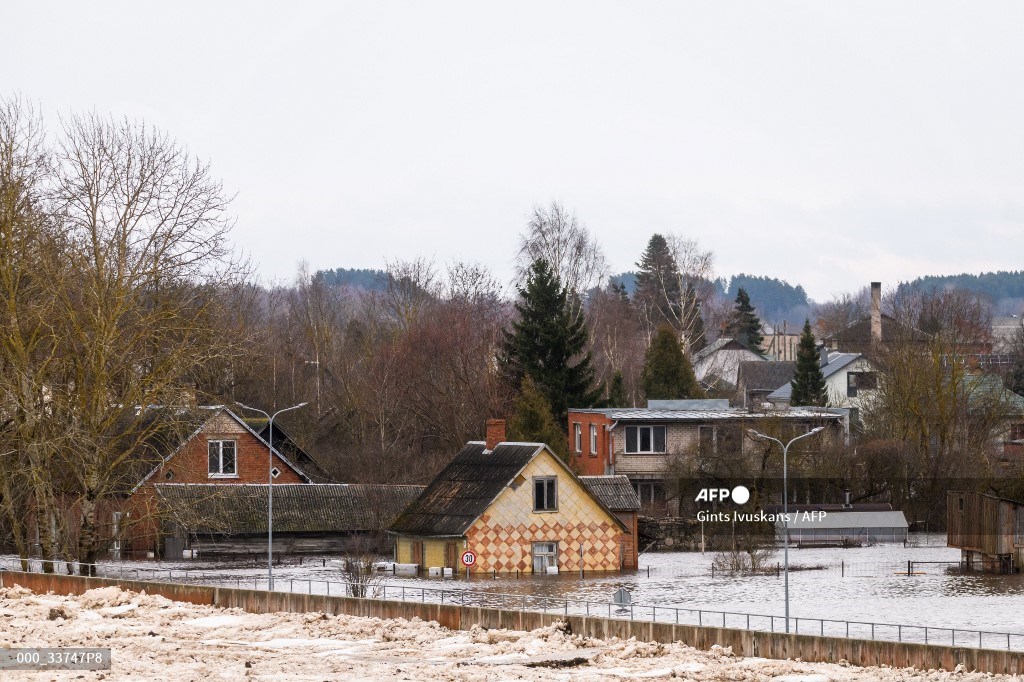 Latvia hit by worst flood in decades