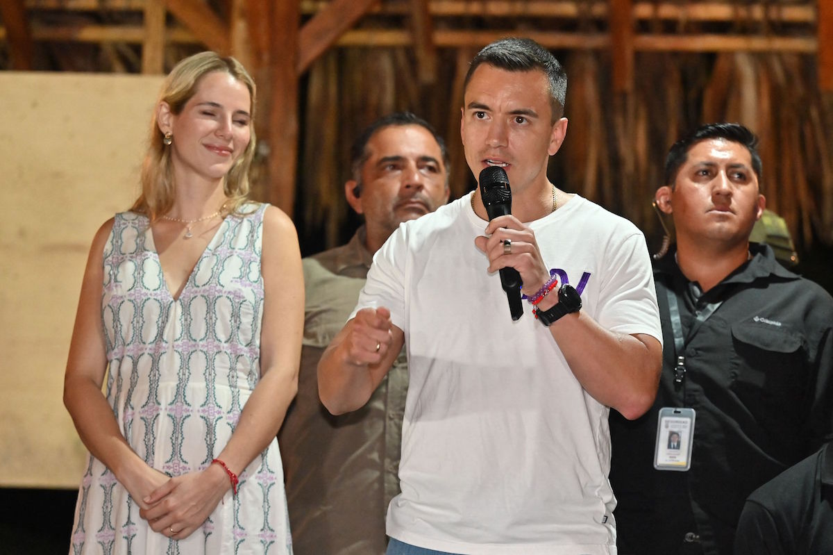 Ecuadorans elect youngest-ever president, Daniel Noboa, to address ...